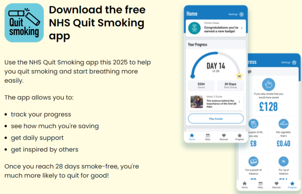 NHS Stop Smoking Support - Blofield Surgery